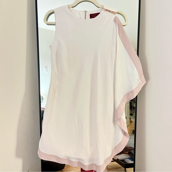 Ted Baker | Dresses | Ted Baker Bolty Asymmetric Draped Tunic Ted Size ...